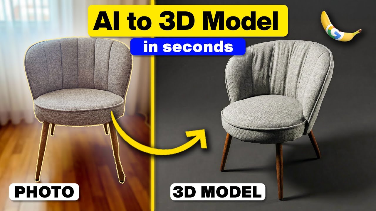 5 Ways I'm using TripoAI to Generate 3D Models in Seconds! - Nuno Silva - 3D Artist